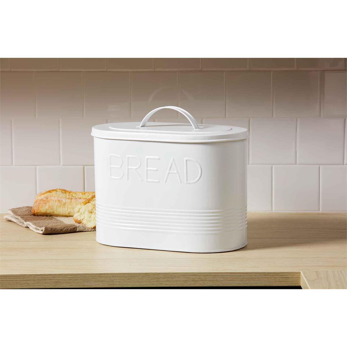 Embossed Tin Bread Box – Scraps