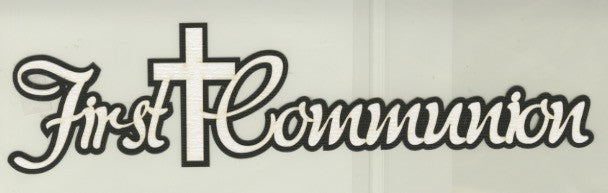 First Communion - Die Cut – Scraps